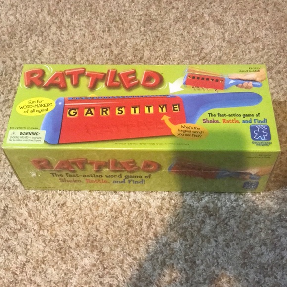 Toys | Rattled Word Game | Poshmark